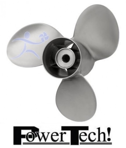 PowerTech Bravo 2 Propeller BRA 3 Blade Stainless - PT-BRA3