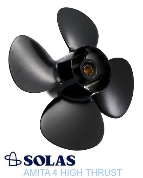 Solas High Thrust 4 Yamaha Propeller 9.9-20 HP