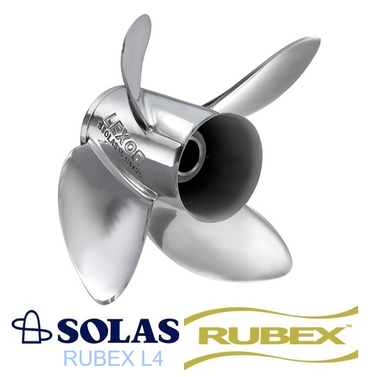 Solas Lexor 4 Rubex Propellers - Yamaha F350 - Get A Prop