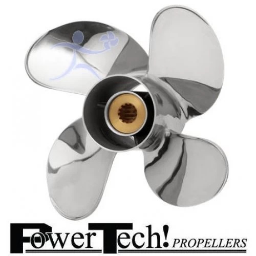 PowerTech SWC 3 and 4 Blade Propellers Evinrude 40-75 HP