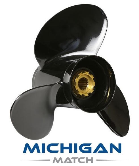 Michigan Match Aluminum Propeller 50-140 HP Suzuki