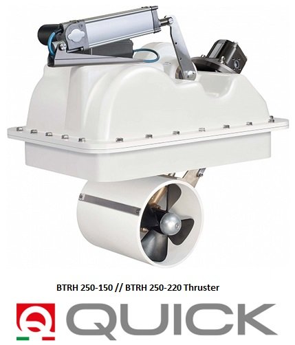 Quick BTQ/BTR 250 Propellers - FVSGEL250L05A00