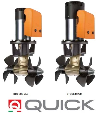 Quick Thruster Propeller BTQ/BTR 300 RH - FVSGEL300R00Q01